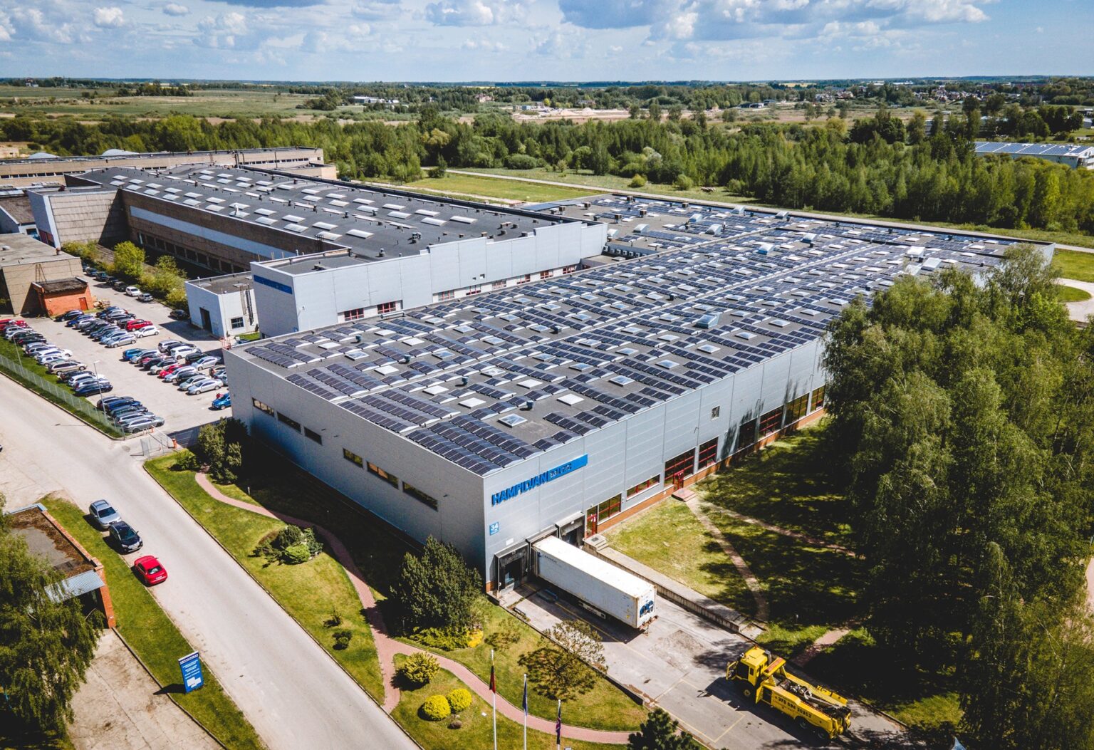 Hampidjan’s Solar Power Production in Lithuania – Hampiðjan EN